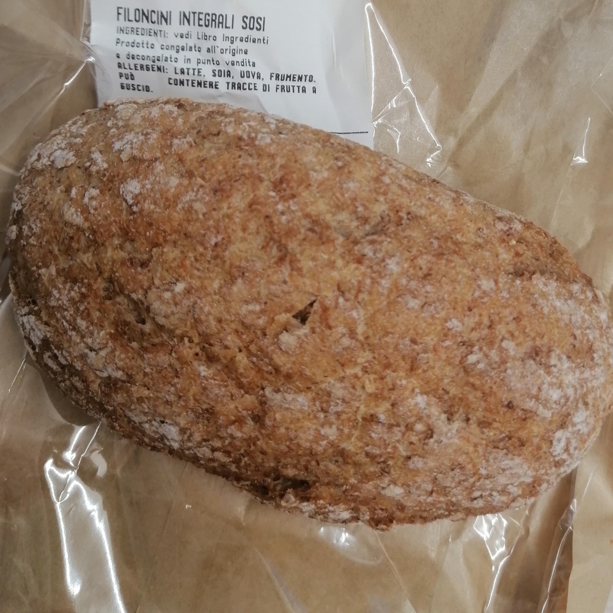 Filoncino Integrale from SOSI Trento - Vegan Product Reviews & Ratings ...