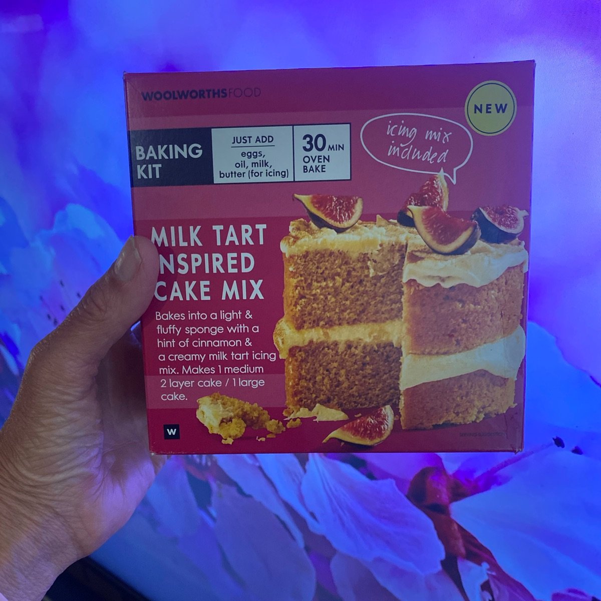 milk tart inspired pre cake mix from Woolworths Food - Vegan Product ...