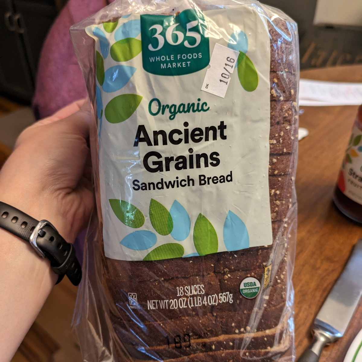 Organic Ancient Grains Sandwich Bread from 365 Whole Foods Market ...