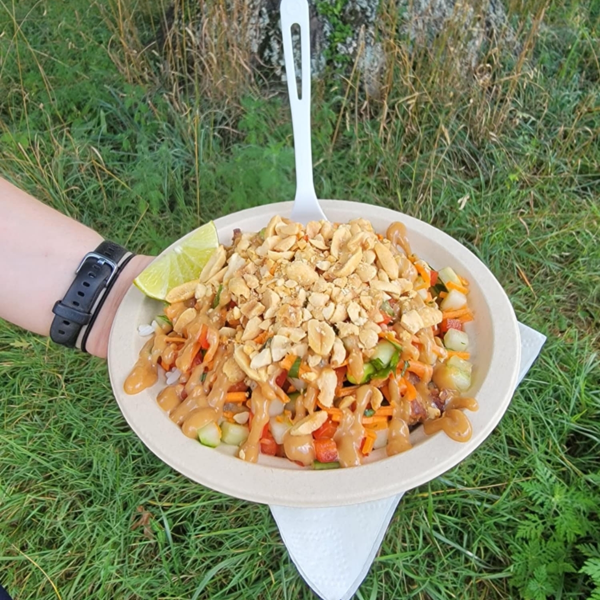 Spring Roll Bowl from Rollin' Bowls - Vegan Product Reviews & Ratings ...