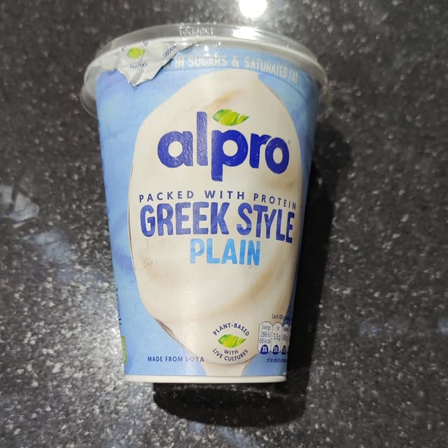 Greek Style Plain Yogurt from Alpro - Vegan Product Reviews & Ratings ...