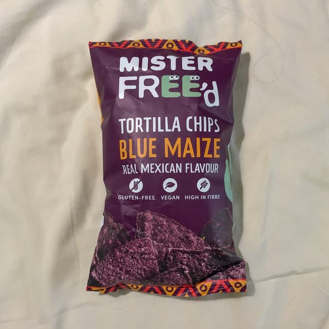 Tortilla Chips Blue Maze from Mister Free'd - Vegan Product Reviews ...