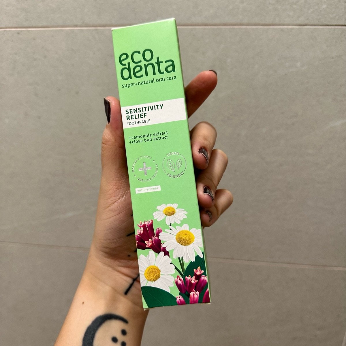 Sensitivity Relief Toothpaste from ecodenta - Vegan Product Reviews ...