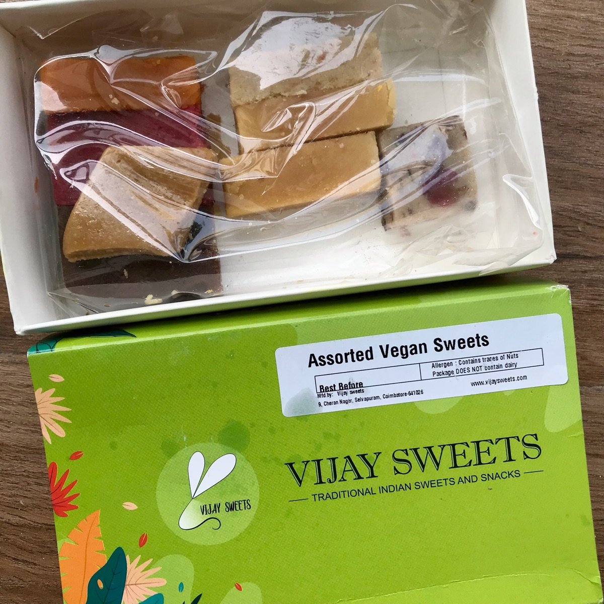 Assorted Vegan Sweets from Vijay sweets - Vegan Product Reviews ...