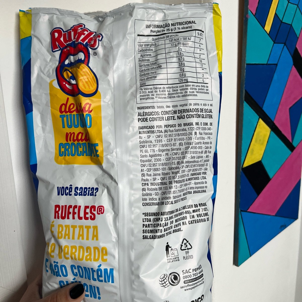 Ruffles from Pepsico - Vegan Product Reviews & Ratings | abillion