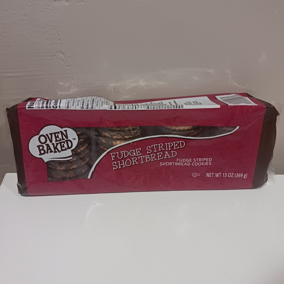 Fudge Striped Shortbread Cookies from Oven Baked - Vegan Product ...