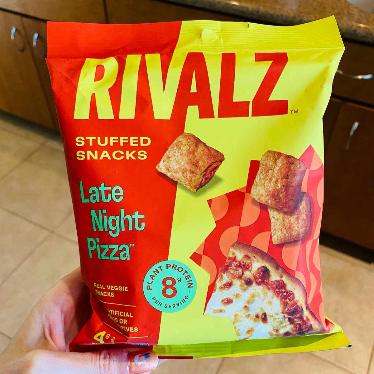 Late Night Pizza Stuffed Snacks from Rivalz - Vegan Product Reviews ...