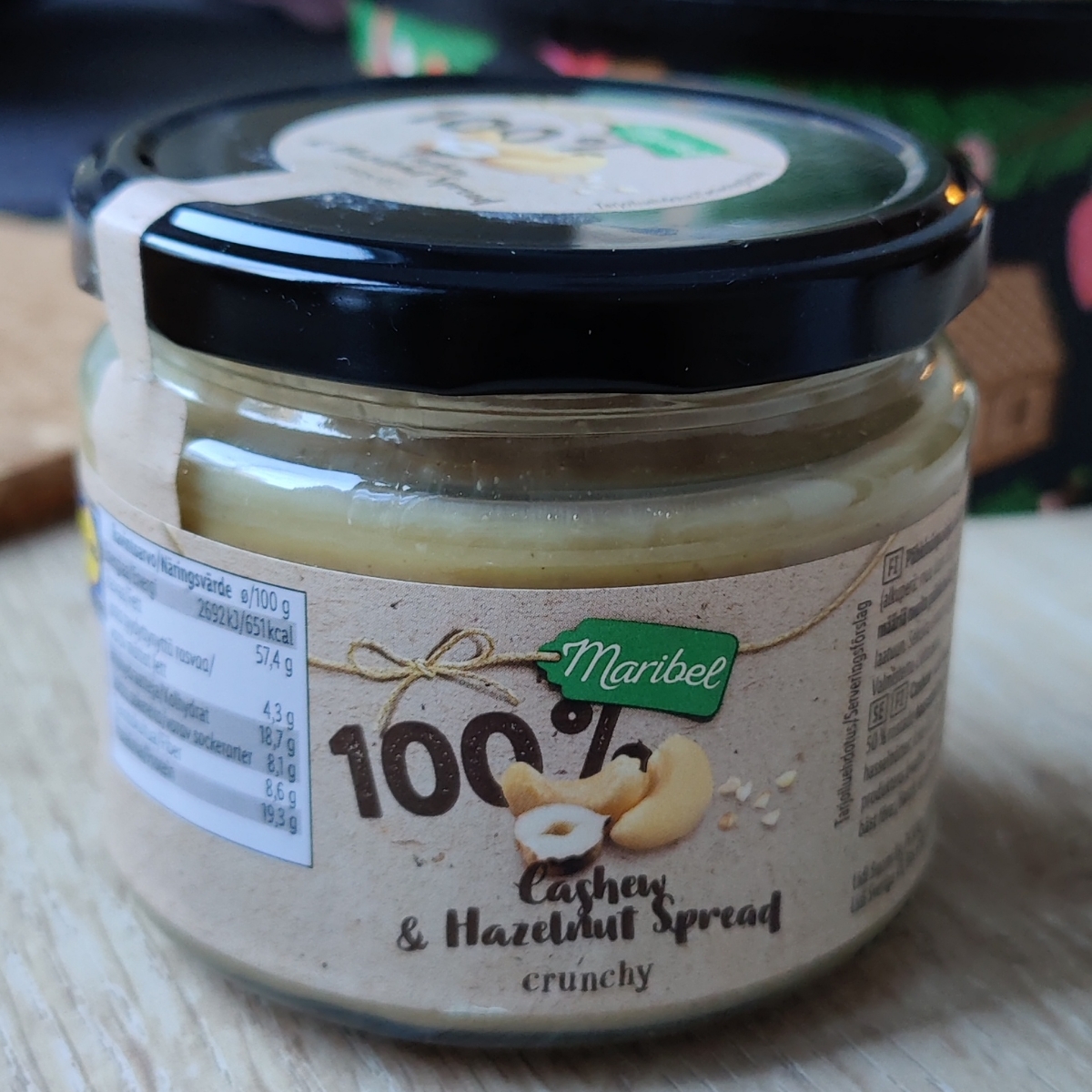 Cashew & hazelnut spread from Maribel - Vegan Product Reviews & Ratings ...