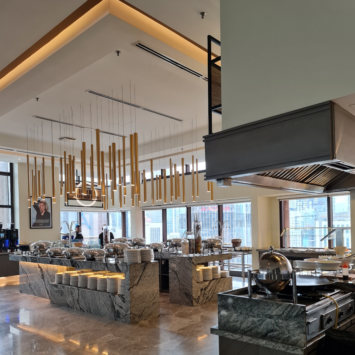 Vegetarian Buffet at Berjaya Cafe, Berjaya Times Square Hotel, Kuala ...