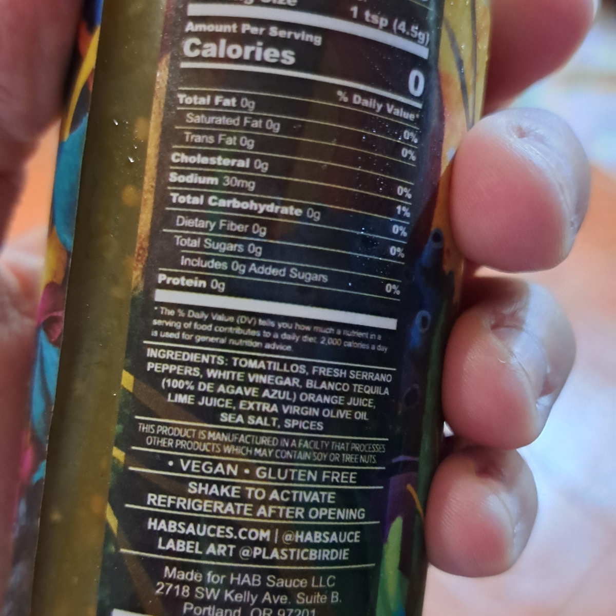Serrano Tequila Verde from Hab Sauce - Vegan Product Reviews & Ratings ...