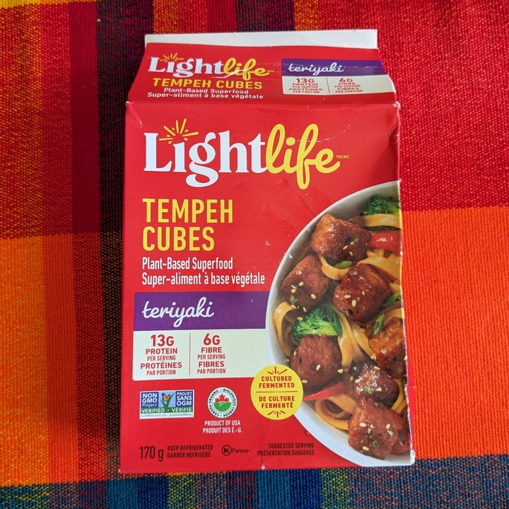 Lightlife Tempeh Teriyaki Cubes Review | abillion