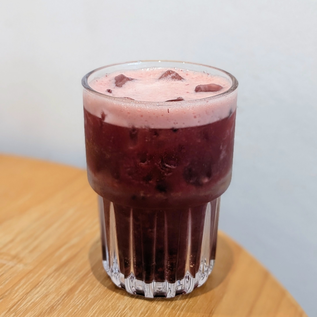 Iced Shaken Mixed Berries Earl Grey with Strawberry Pearls at Lilac Oak ...