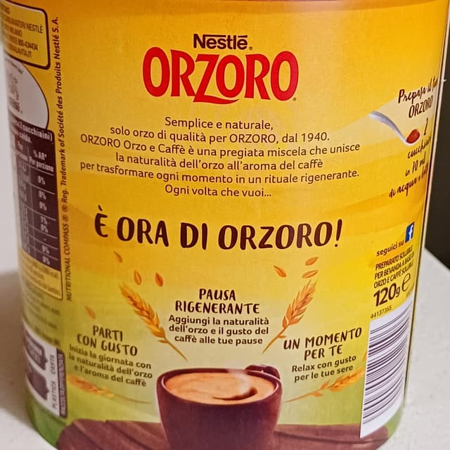 Nestlé - Orzoro Orzo e Caffè Review | abillion