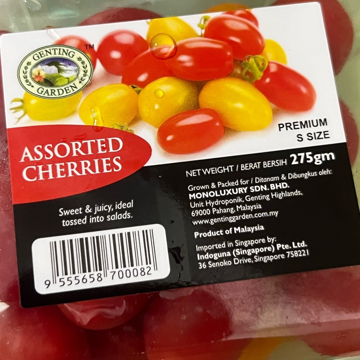 Assorted Cherry Tomatoes from Genting Garden - Vegan Product Reviews ...