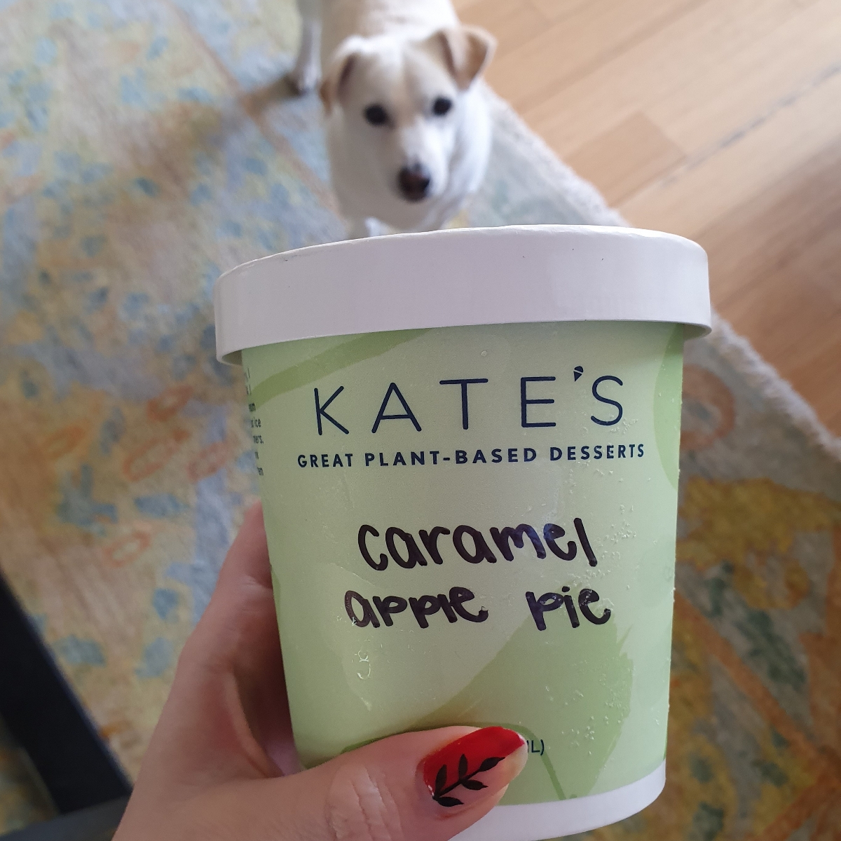 Caramel Apple Pie Ice Cream at Kate's Ice Cream, Portland - Vegan Dish ...