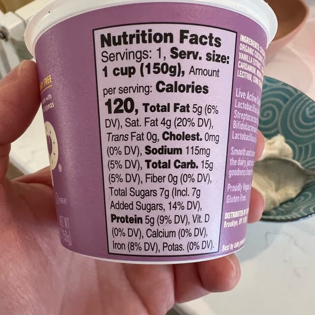 Vanilla plant-based yogurt from CHKP - Vegan Product Reviews & Ratings ...