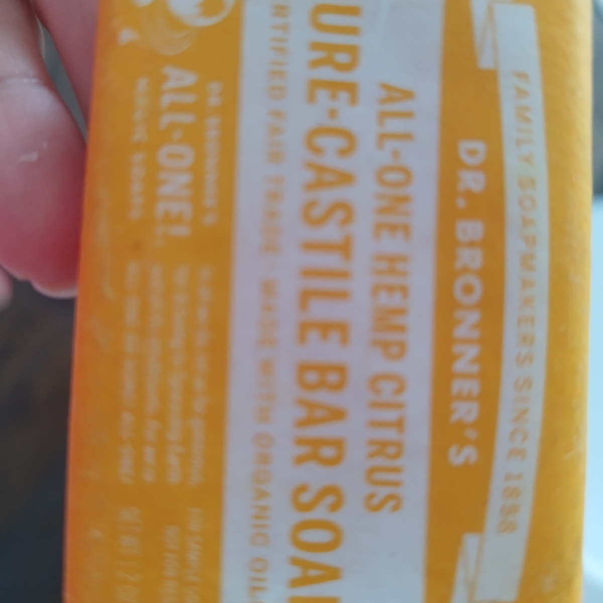 all in one hemp citrus from Dr Bonner - Vegan Product Reviews & Ratings ...