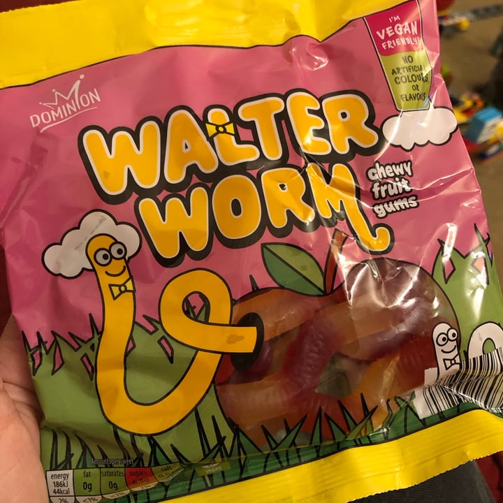 ALDI Veggie Walter The Worm Chewy Fruit Gums Review | abillion