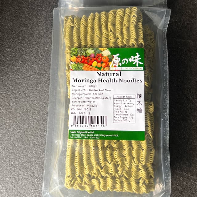 Moringa Health Noodles from Taste Original - Vegan Product Reviews ...