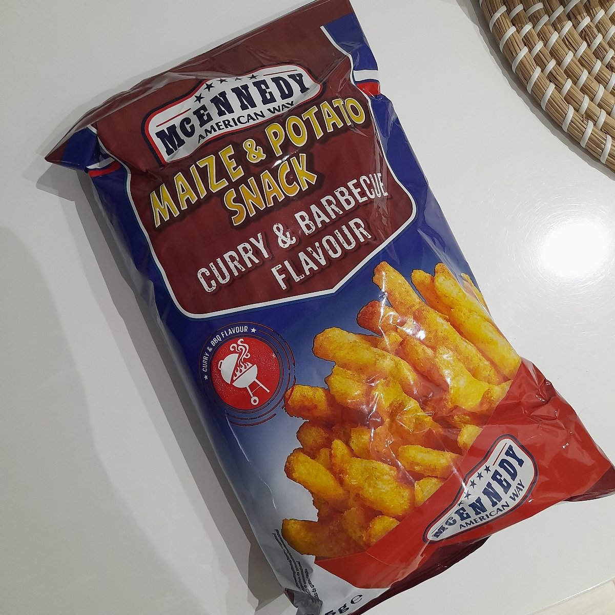 Maize & Potato Snack (Curry & Barbecue Flavour) from McKennedy - Vegan Product Reviews & Ratings ...