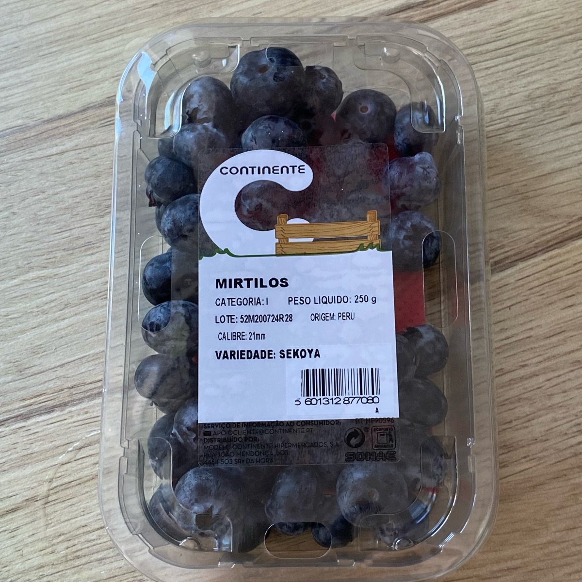 Mirtilos from Continente - Vegan Product Reviews & Ratings | abillion