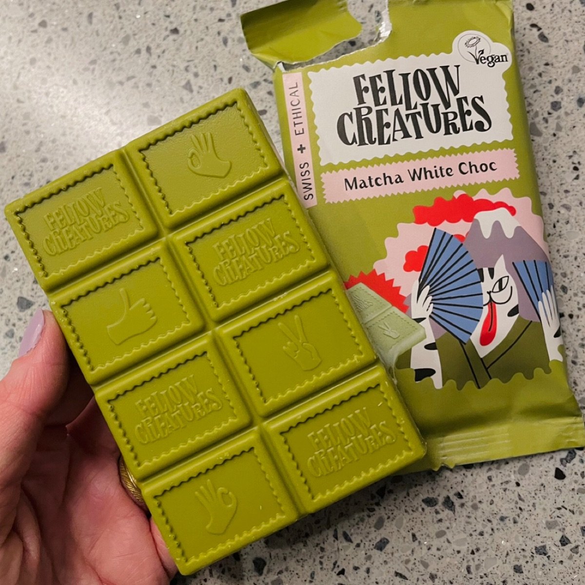 Fellow creatures - Fellow creatures Matcha white Chocolate Review | abillion