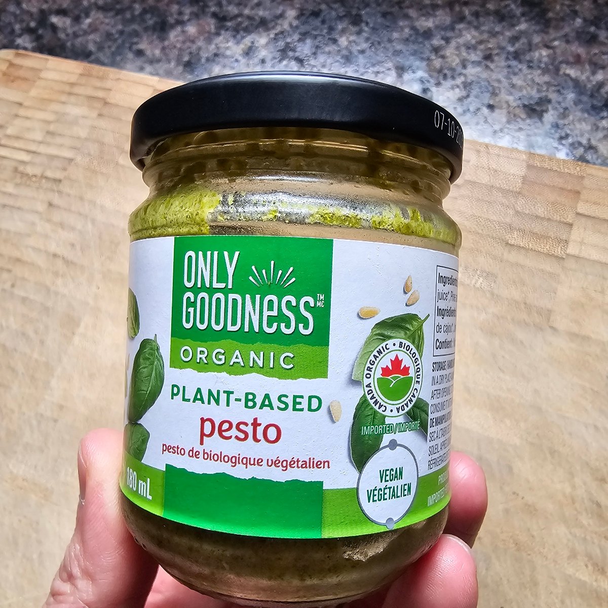 Organic Plant-Based Pesto from Only Goodness - Vegan Product Reviews ...