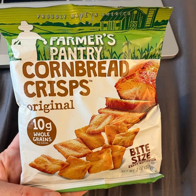 Cornbread crisps at Farmer’s pantry - Review by @ameriamber | abillion