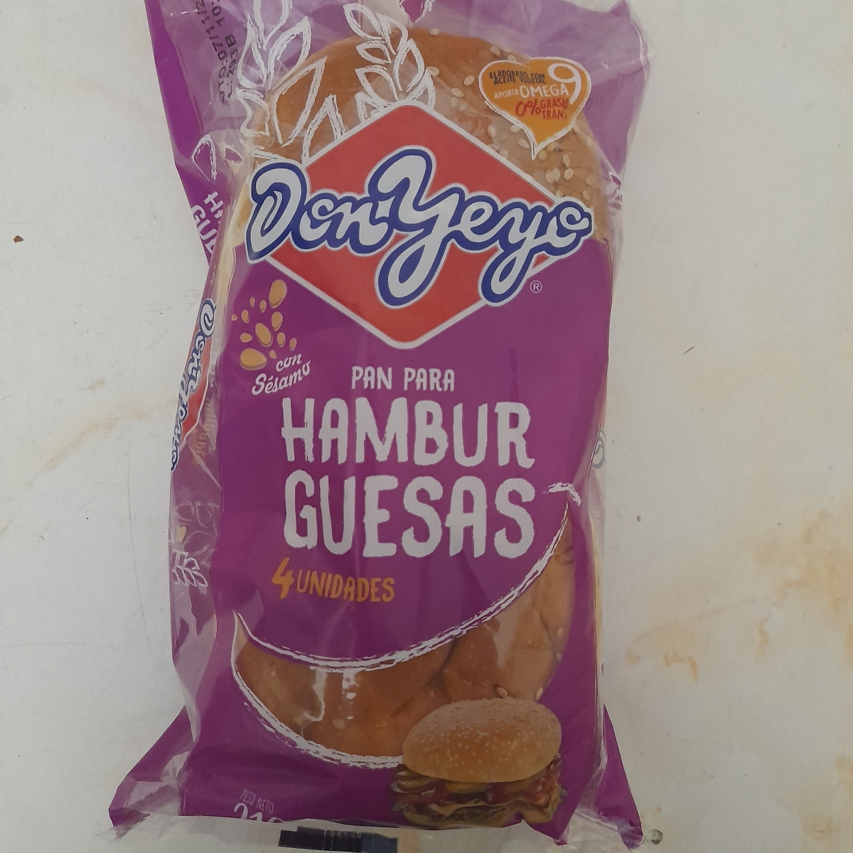 Pan para Hamburguesas from Don yeyo - Vegan Product Reviews & Ratings ...