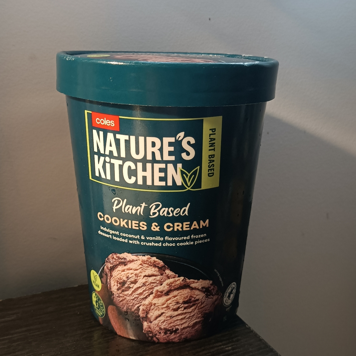 Cookies & Cream Tub from Coles Nature's Kitchen - Vegan Product Reviews ...