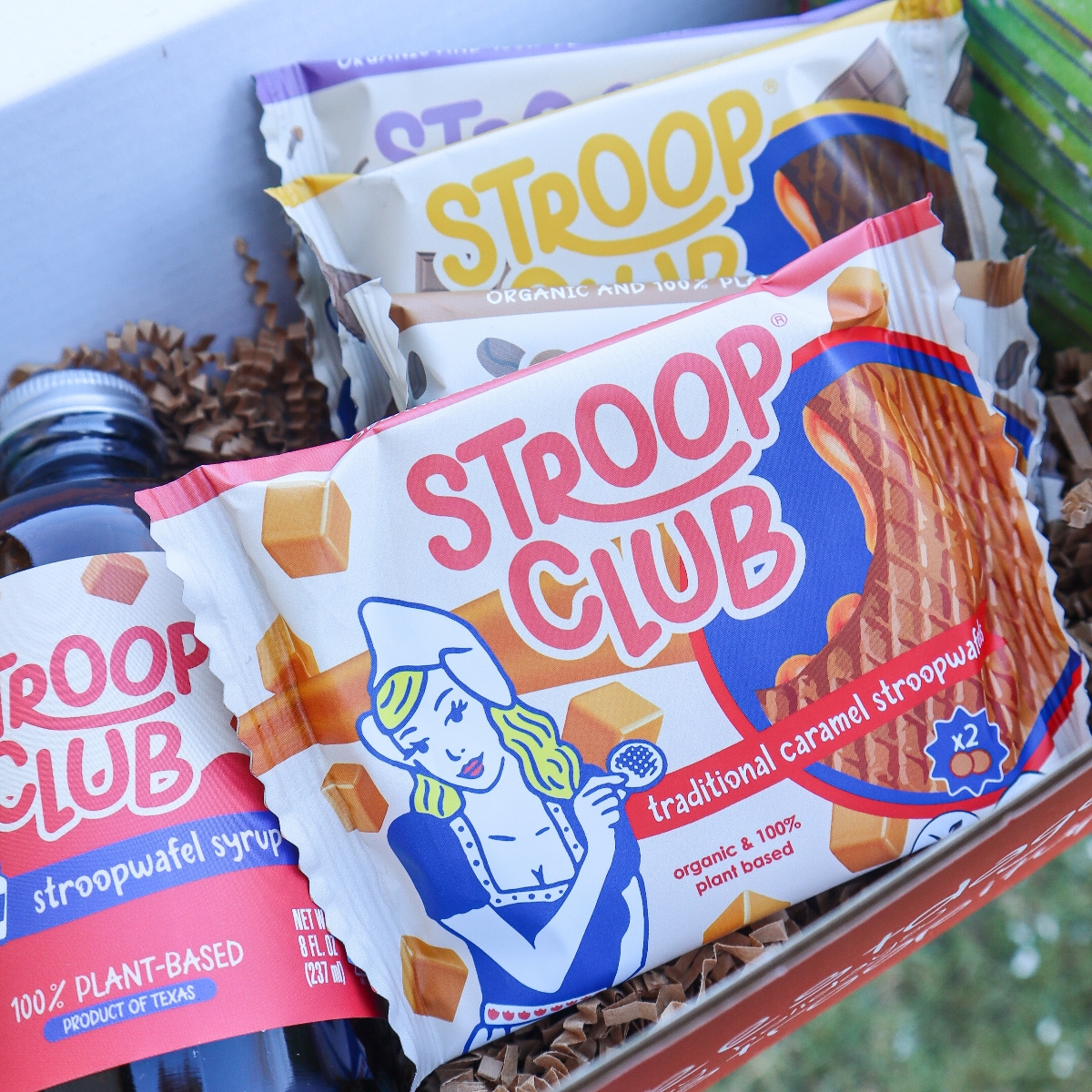 Stroop Club traditional carmel stroopwaffles vegan レビュー | abillion