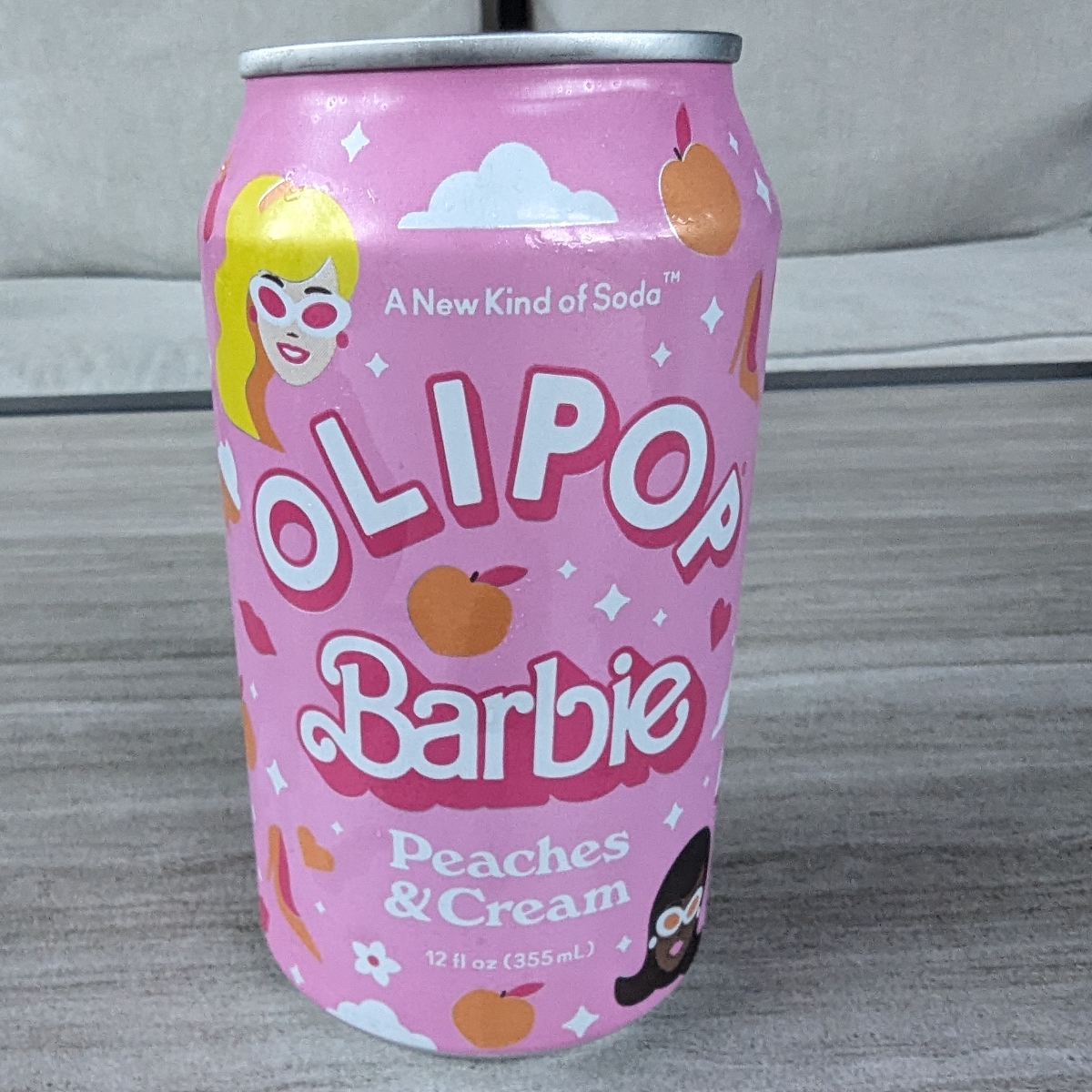 Barbie Peaches & Cream from OLIPOP - Vegan Product Reviews & Ratings ...