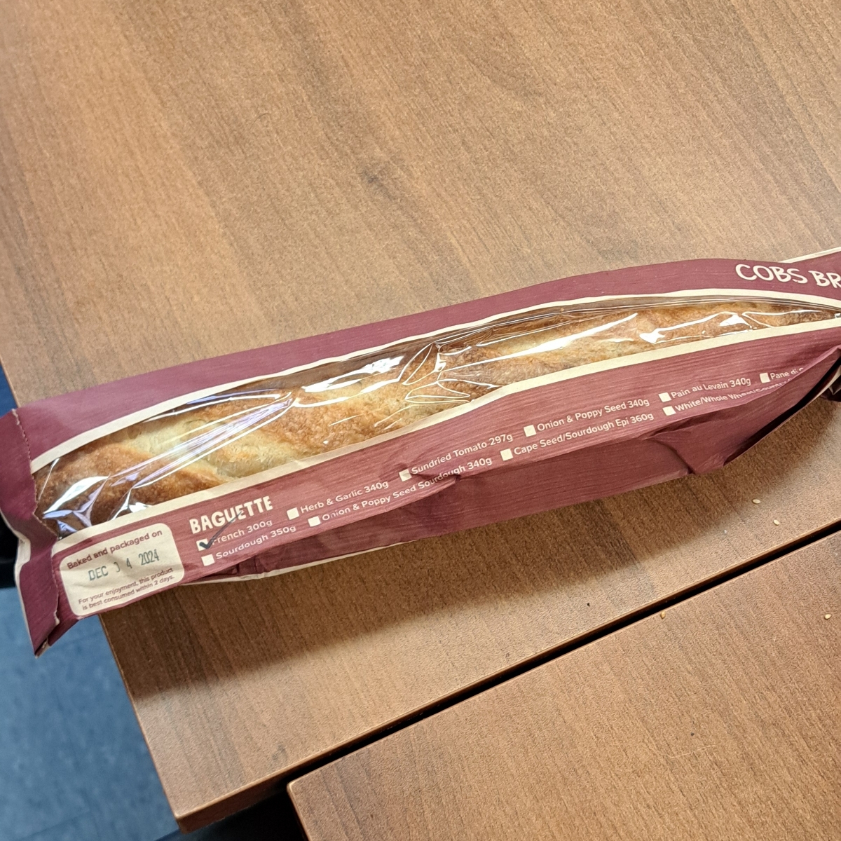 French Baguette from Cobs bread - Vegan Product Reviews & Ratings ...