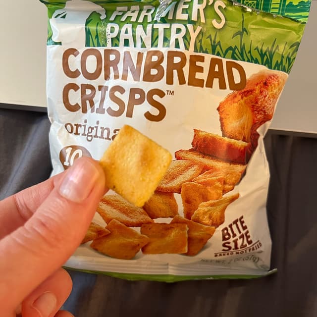Cornbread crisps at Farmer’s pantry - Review by @ameriamber | abillion