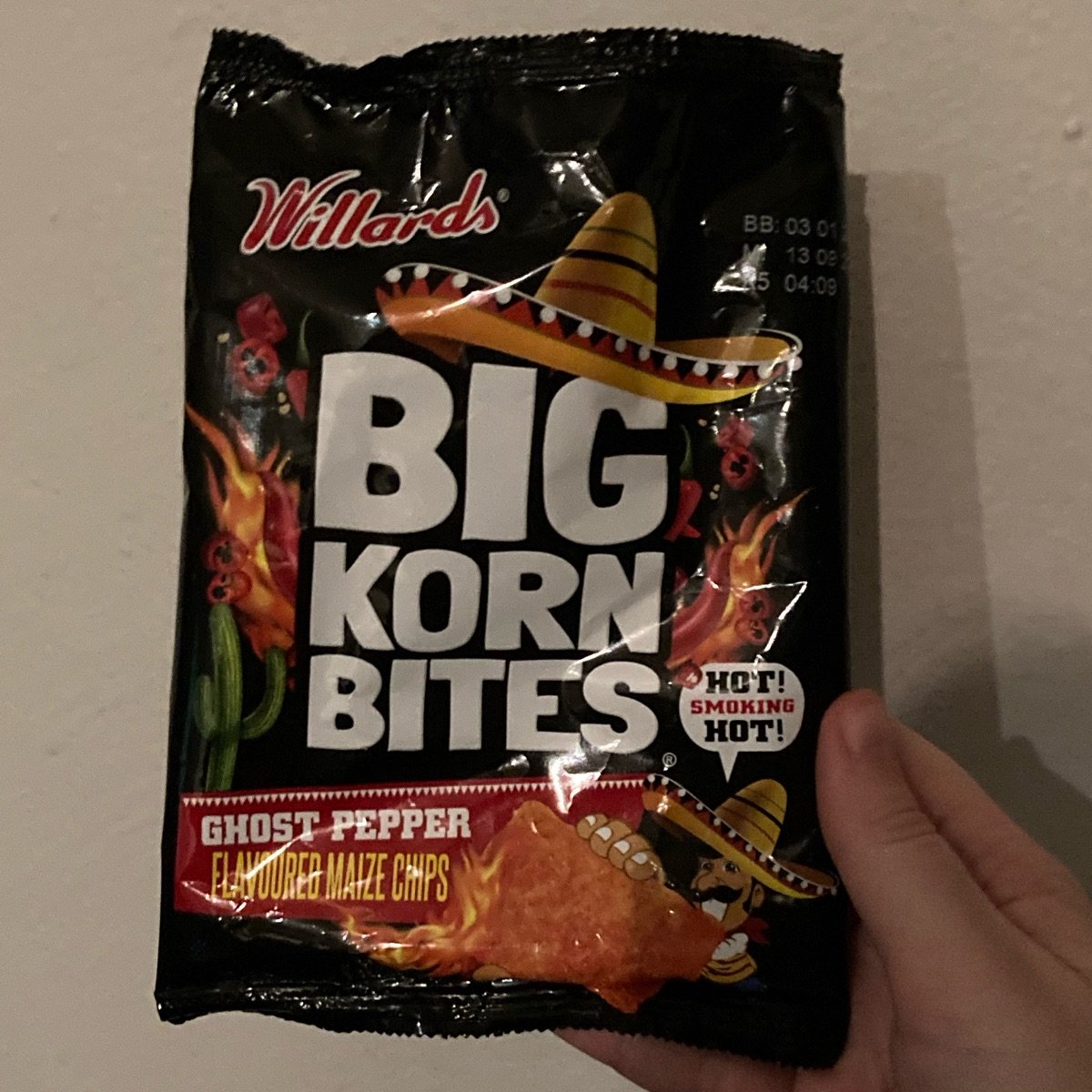 Big Korn Bites Ghost Pepper Flavour from Willards - Vegan Product ...