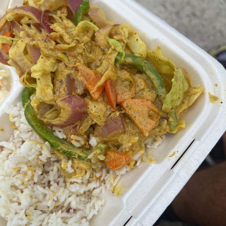 Chef Kareem's Unbelizable Lunch Caye Caulker Belize veggie coconut ...