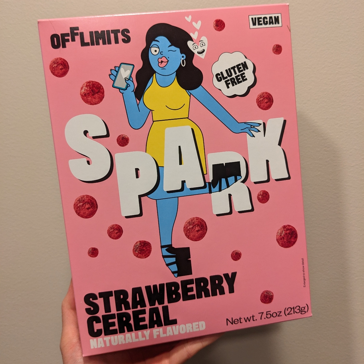 Spark Strawberry Cereal from OffLimits - Vegan Product Reviews ...