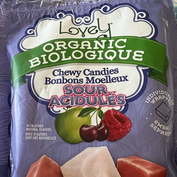 Lovely Candy Co. Organic Chewy Candies Sour Review | abillion