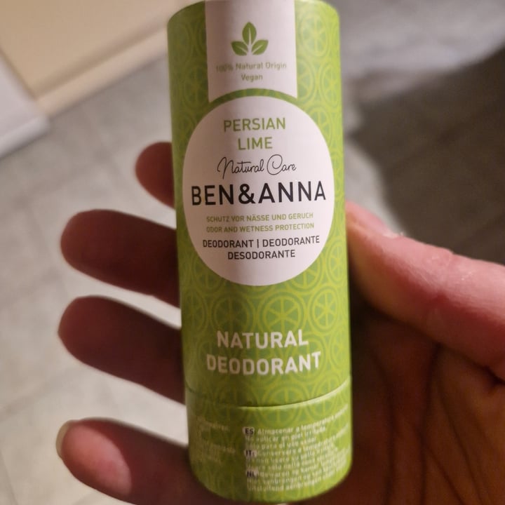 Ben & Anna Persian Lime Natural Deodorant Review | abillion