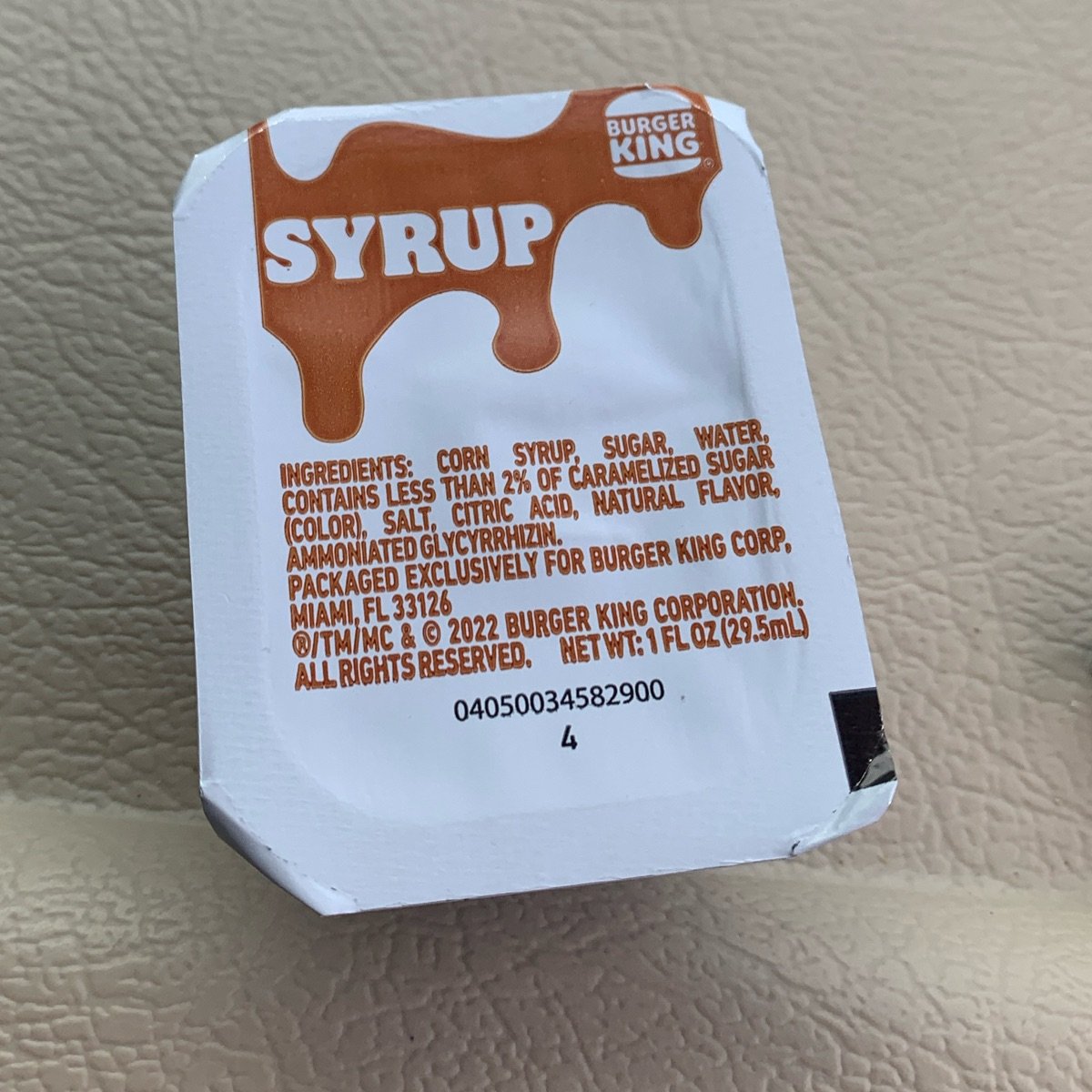 Reseñas de Syrup por Burger King | abillion