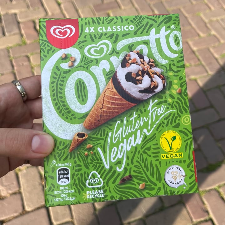 Olá Gelados Clássico Cornetto Vegan Review | abillion