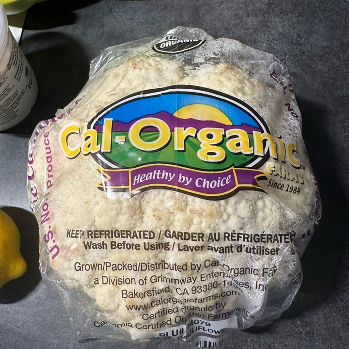 Cal-organic Organic Cauliflower Review | abillion