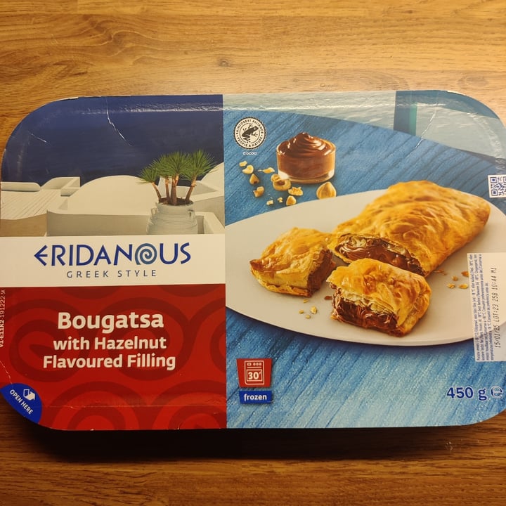 Eridanous bougatsa with hazelnut favoured filling Review | abillion
