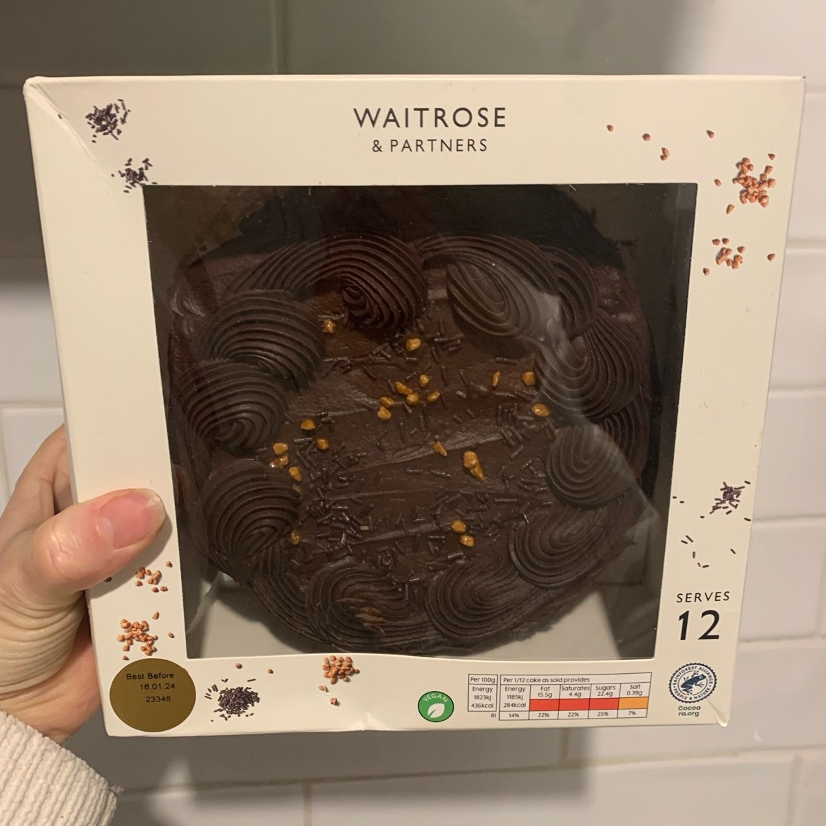 Vegan Chocolate Cake from Waitrose - Vegan Product Reviews & Ratings ...
