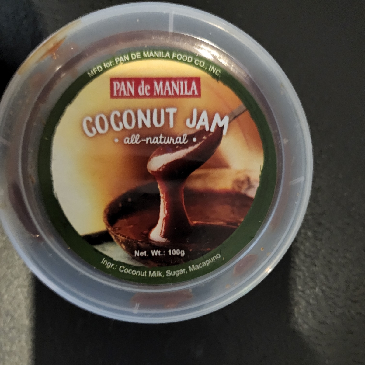 Coconut Jam at Pan de Manila, Quezon City - Vegan Dish Reviews ...
