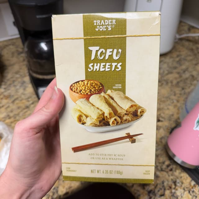 Tofu Sheets from Trader Joe's - Vegan Product Reviews & Ratings | abillion