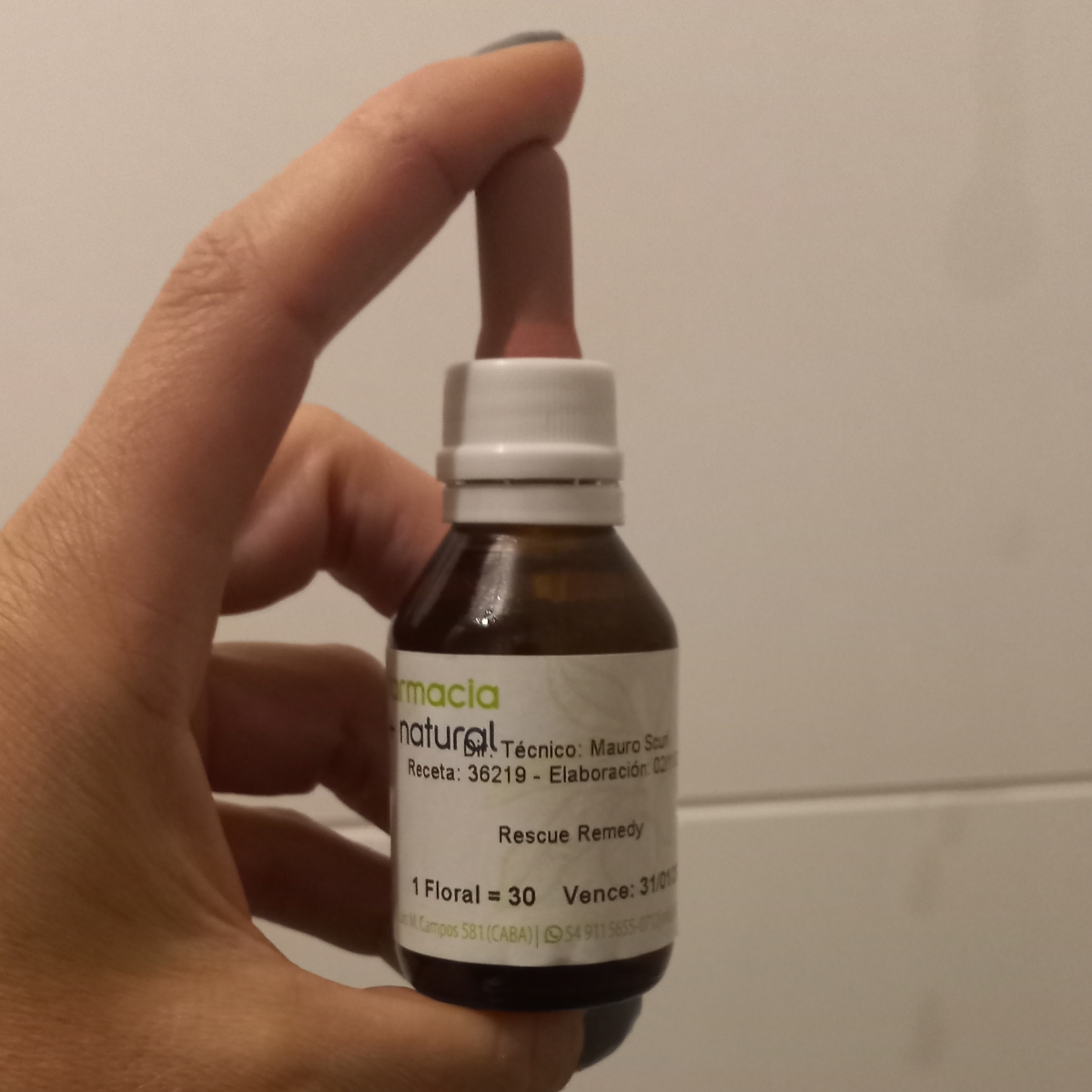 Rescue Remedy from Farmacia Más Natural - Vegan Product Reviews ...