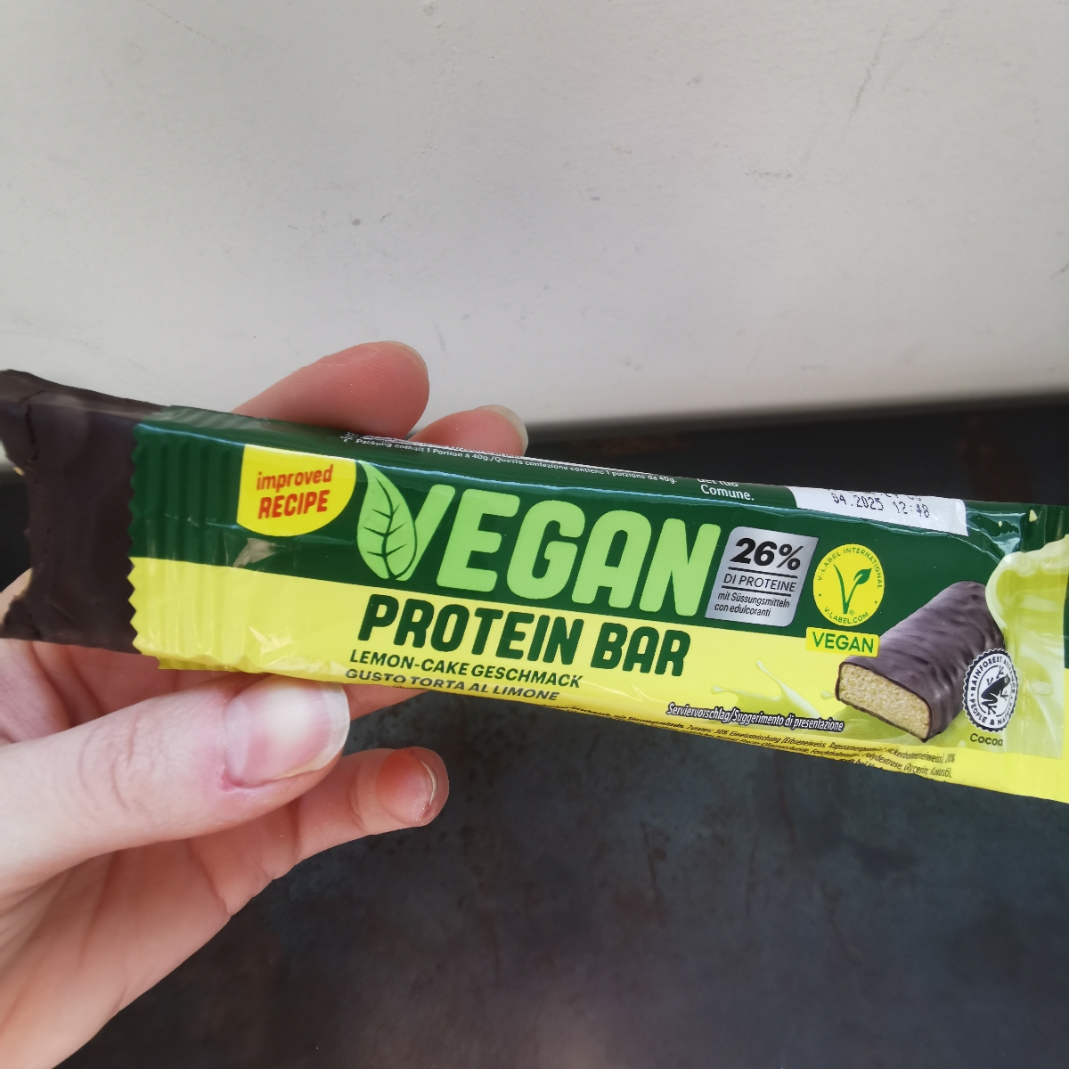 vegan protein bar (lemon) from Lidl - Vegan Product Reviews & Ratings ...