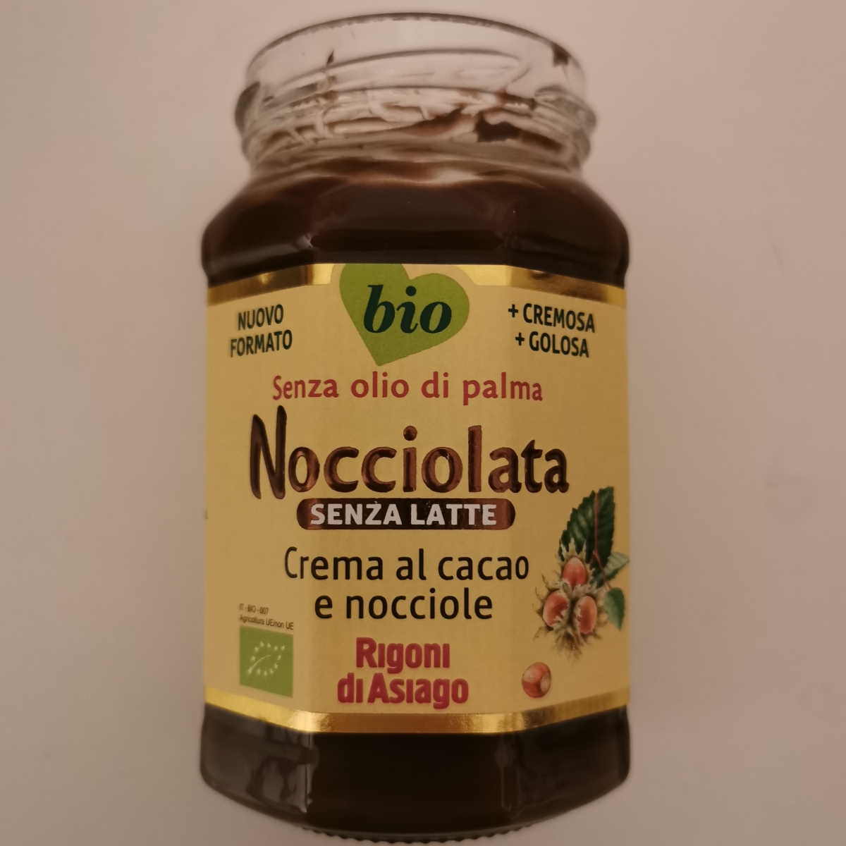 nocciolata senza Latte from Rigoni di Asiago - Vegan Product Reviews ...