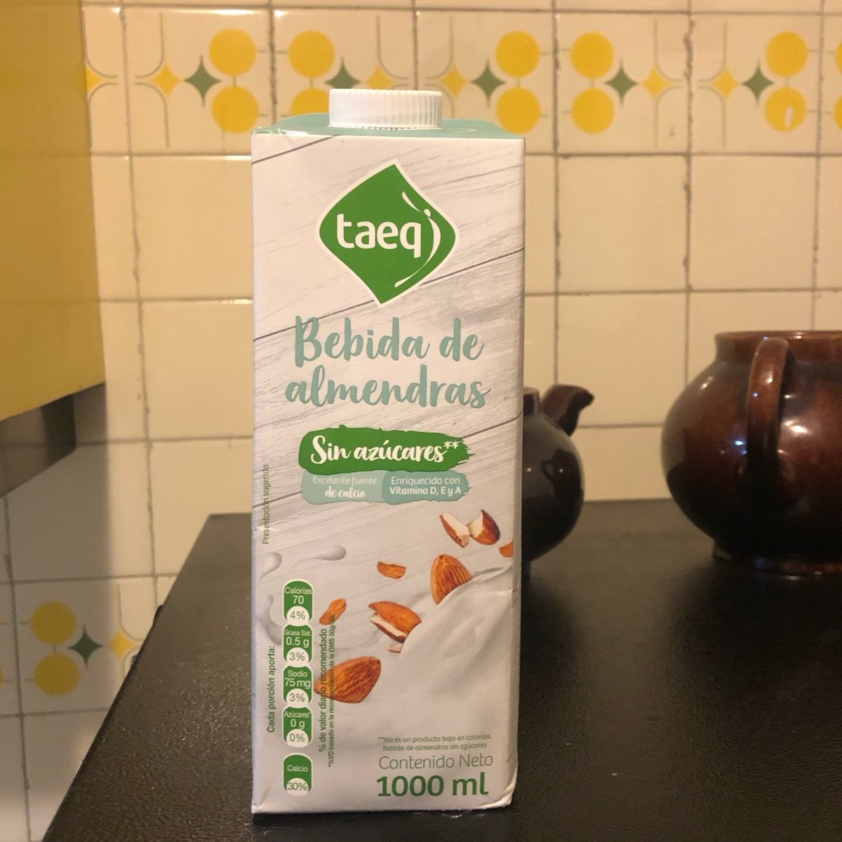 Bebida de Almendras Sin Azúcar from Taeq - Vegan Product Reviews ...